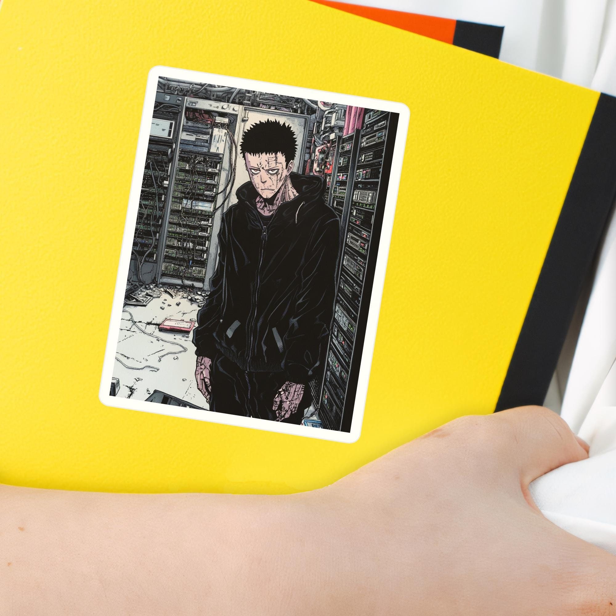 A Life, Fragmented 3'' X 4'' Vinyl Decal Cyberpunk Frankenstein's ...