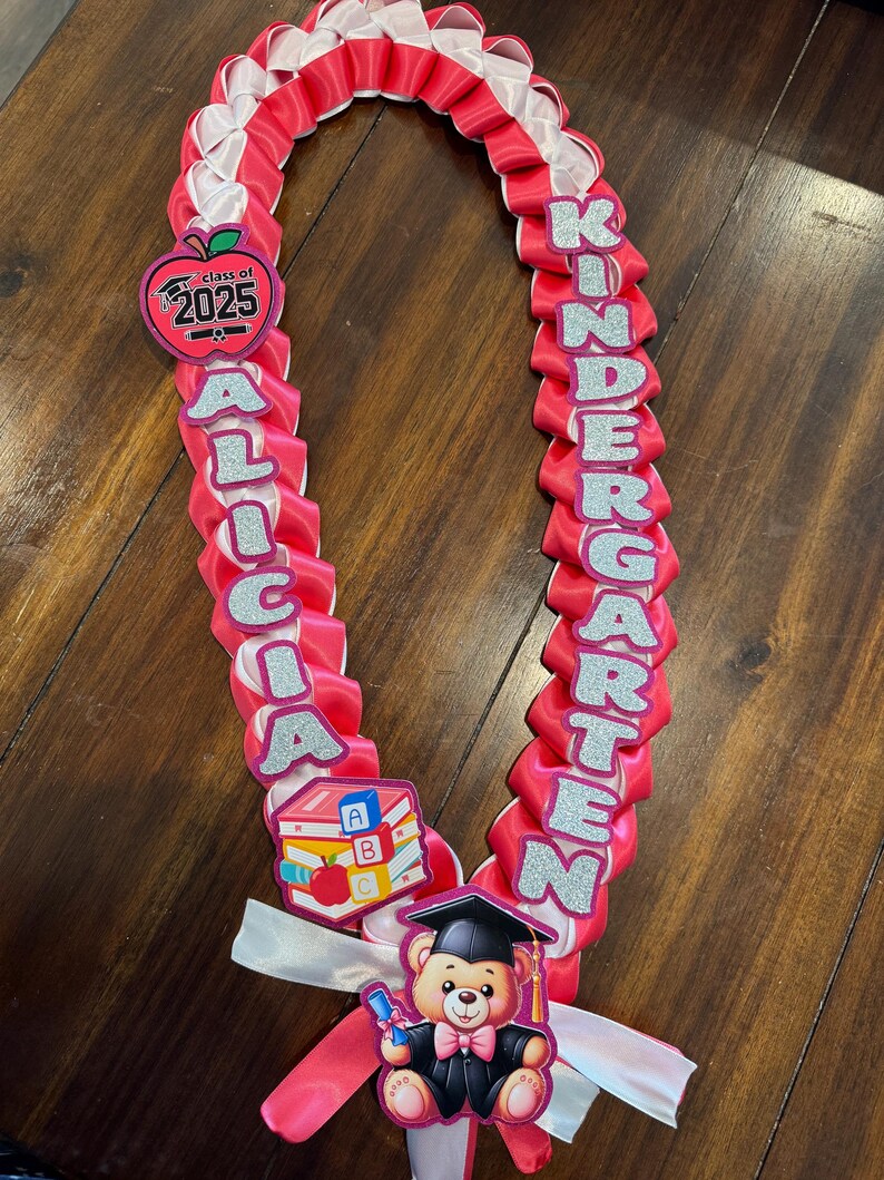 Kindergarten Prek TK Graduation Lei Teddy Bear 2026 - Etsy