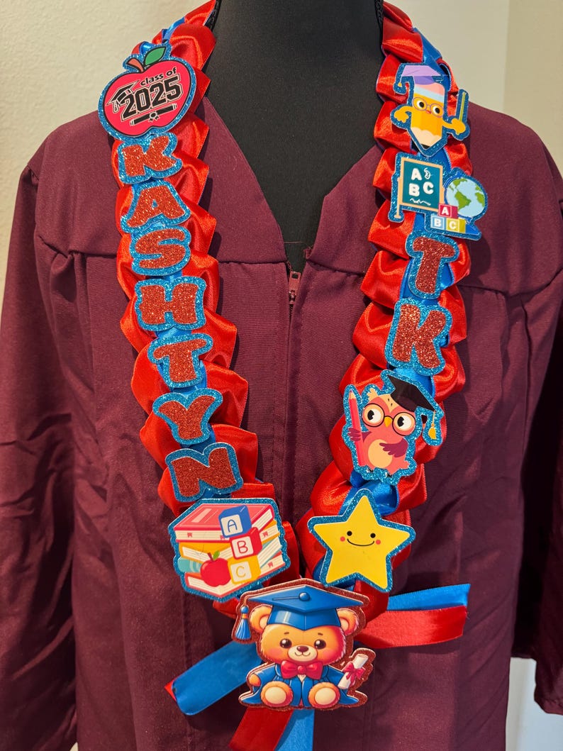 Kindergarten Prek TK Graduation Lei Teddy Bear 2025 - Etsy