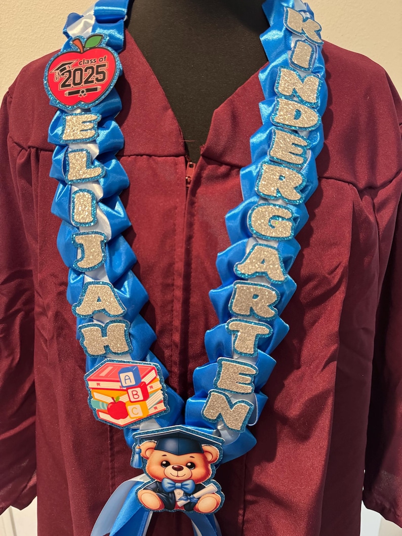 Kindergarten Prek TK Graduation Lei Teddy Bear 2025 - Etsy