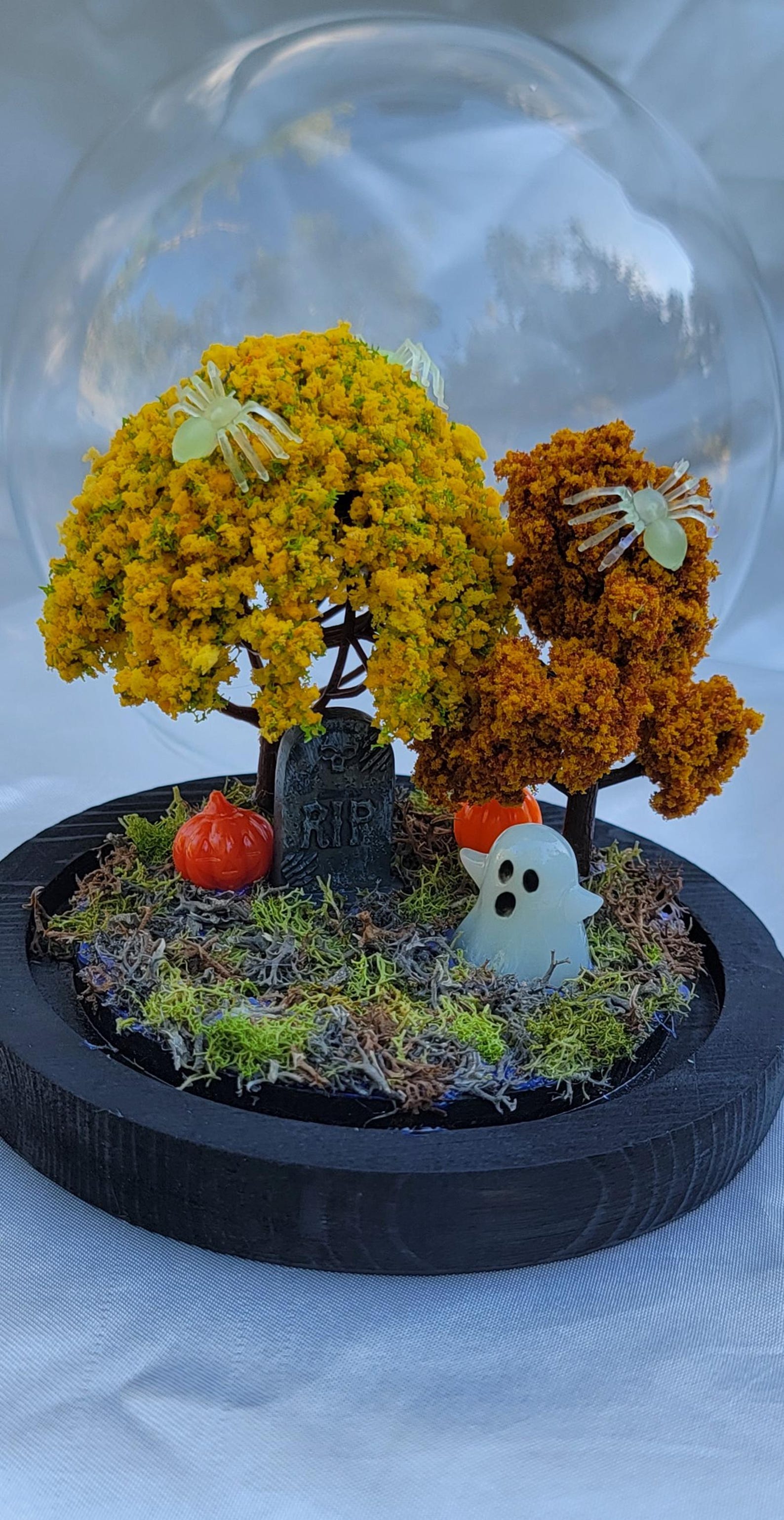 Glow in the Dark Ghost Diorama - Etsy