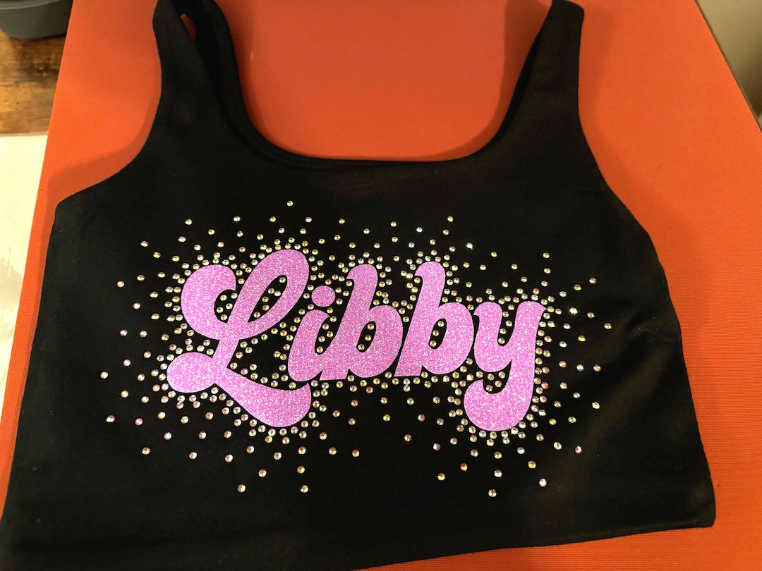 Custom Rhinestone Heat Transfer - Etsy