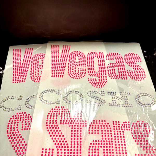 Custom Rhinestone Transfer - Etsy