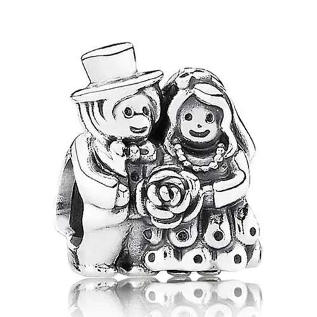 Pandora Bride and Groom Charm Sterling Silverale S925 - Etsy