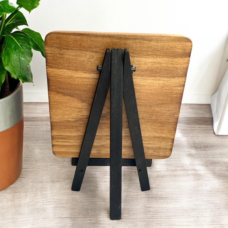 Little White Cottage Tiny Easel Art, Mini Art Print, Mini Wood Block ...