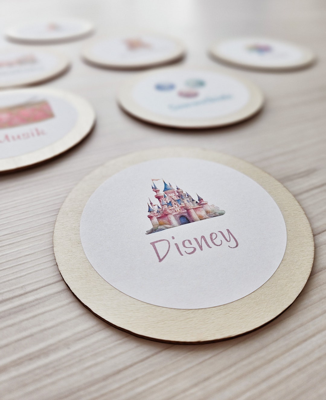 Wooden Signs Toy Organization Signs Wooden Labels With Motif Children's ...