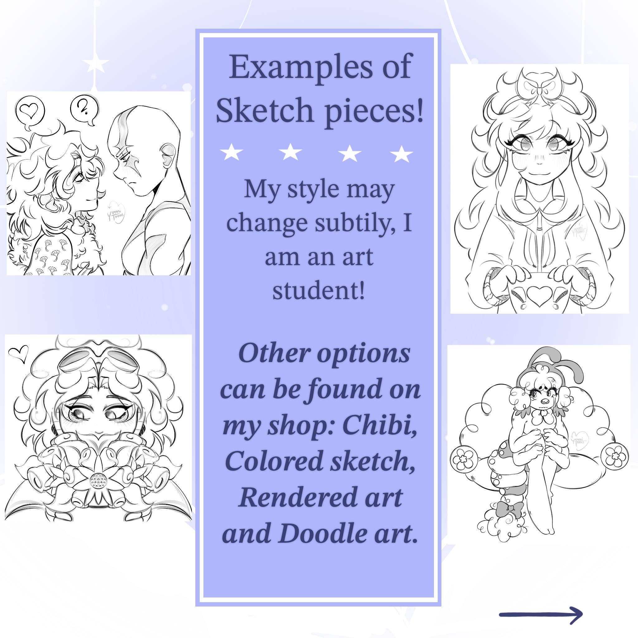 Comfort Character Art! (SFW) With Additions! [SKETCH PRICE] - Etsy