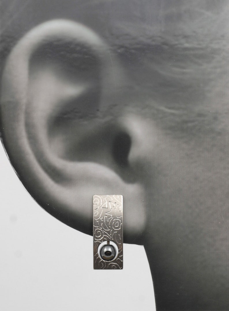 Titanium earrings allergy free Available in different | Etsy