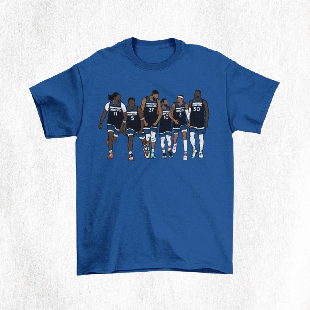 Naz, Ant, Rudy, Conley, Mcdaniels & Randle Minnesota Tshirt Basketball ...