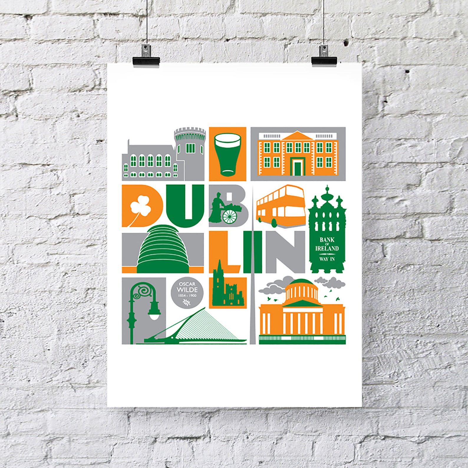 Dublin Ireland Print - Etsy