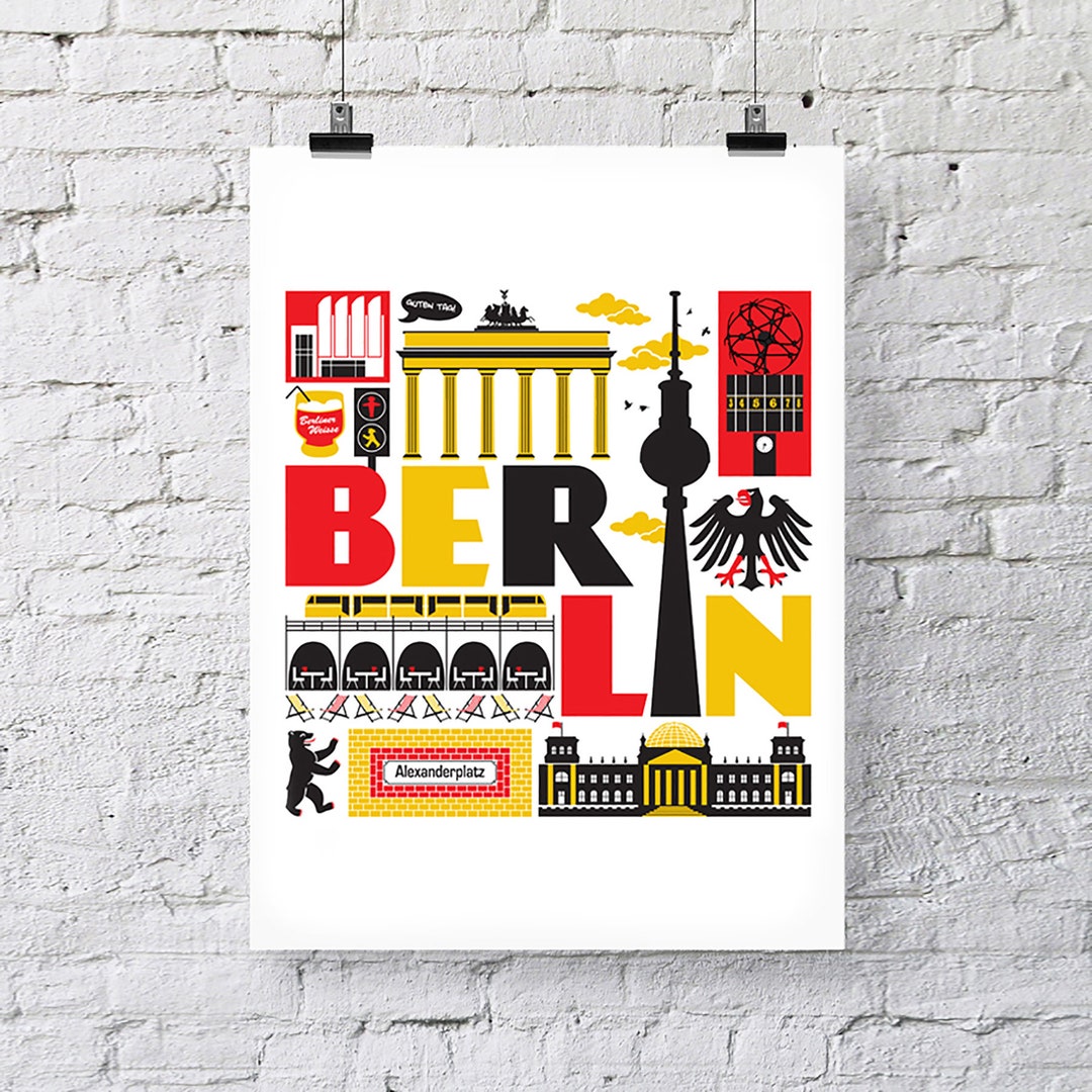 Berlin Print - Etsy