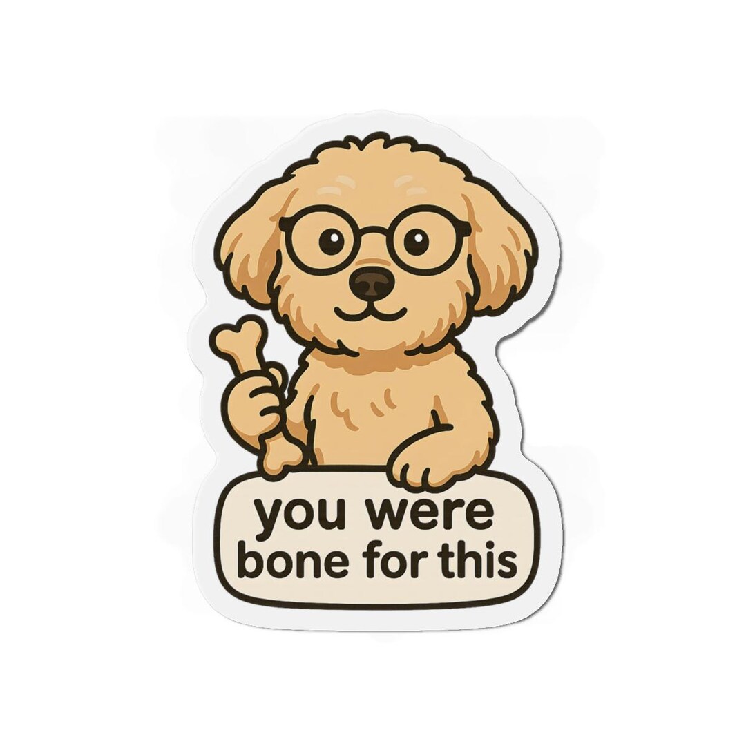 Funny Dog Magnets for Fridge Cute Die-cut Dog Lover Gift Pet Owner ...