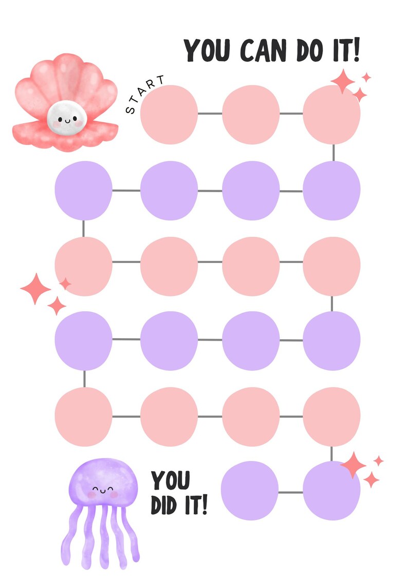 Bedtime Social Story and Reward Chart Bundle Girl Edition - Etsy