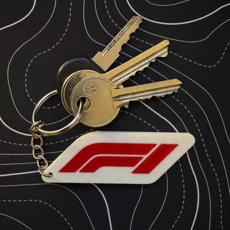 F1 Keychains 3 PACK Car Keyrings Formula One - Etsy UK
