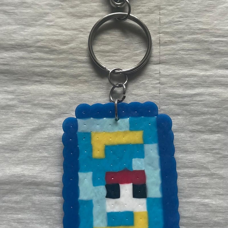 Perler Bead Card - Etsy