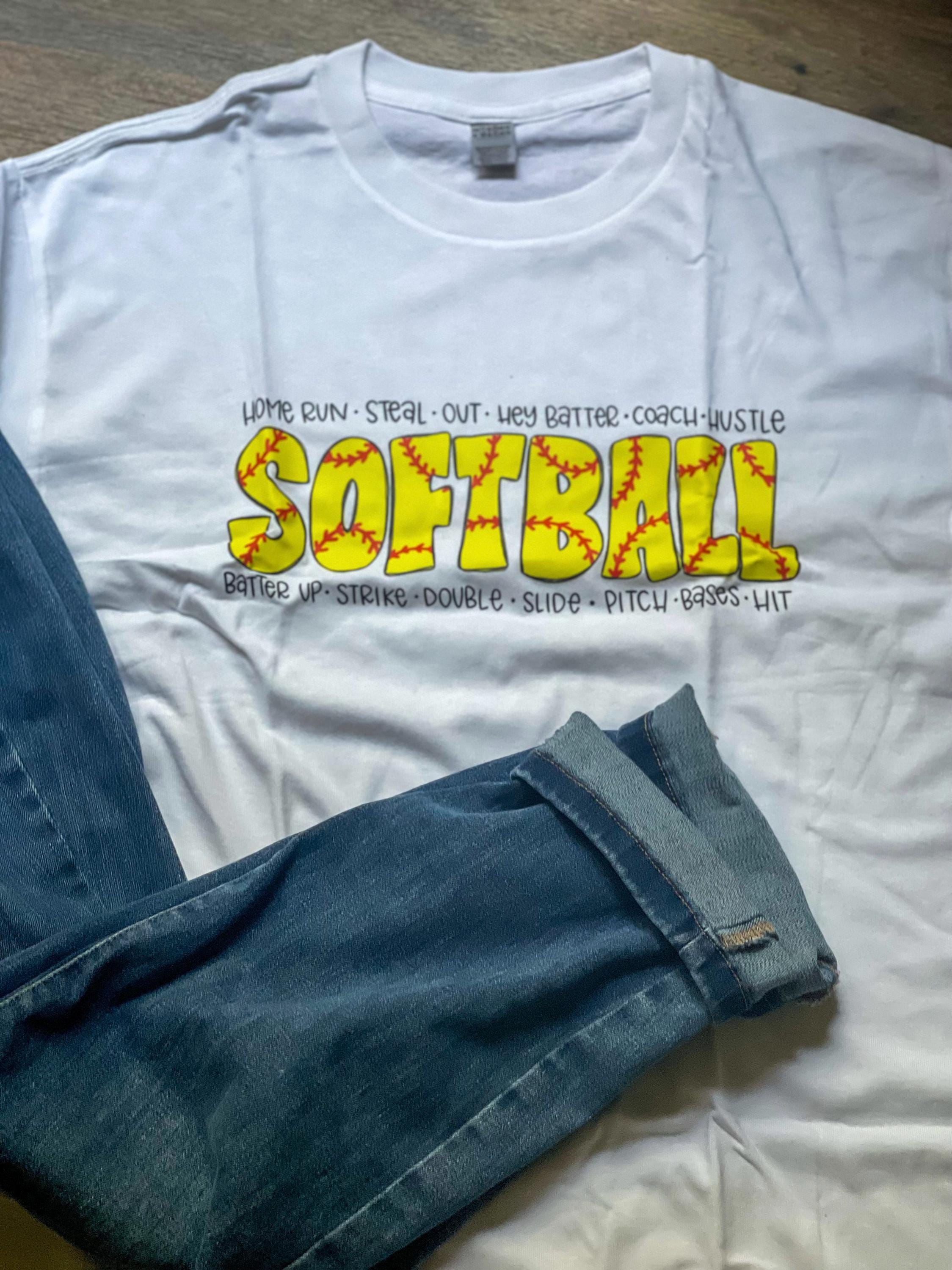 Softball Shirt – for the Fierce Competitors! - Etsy