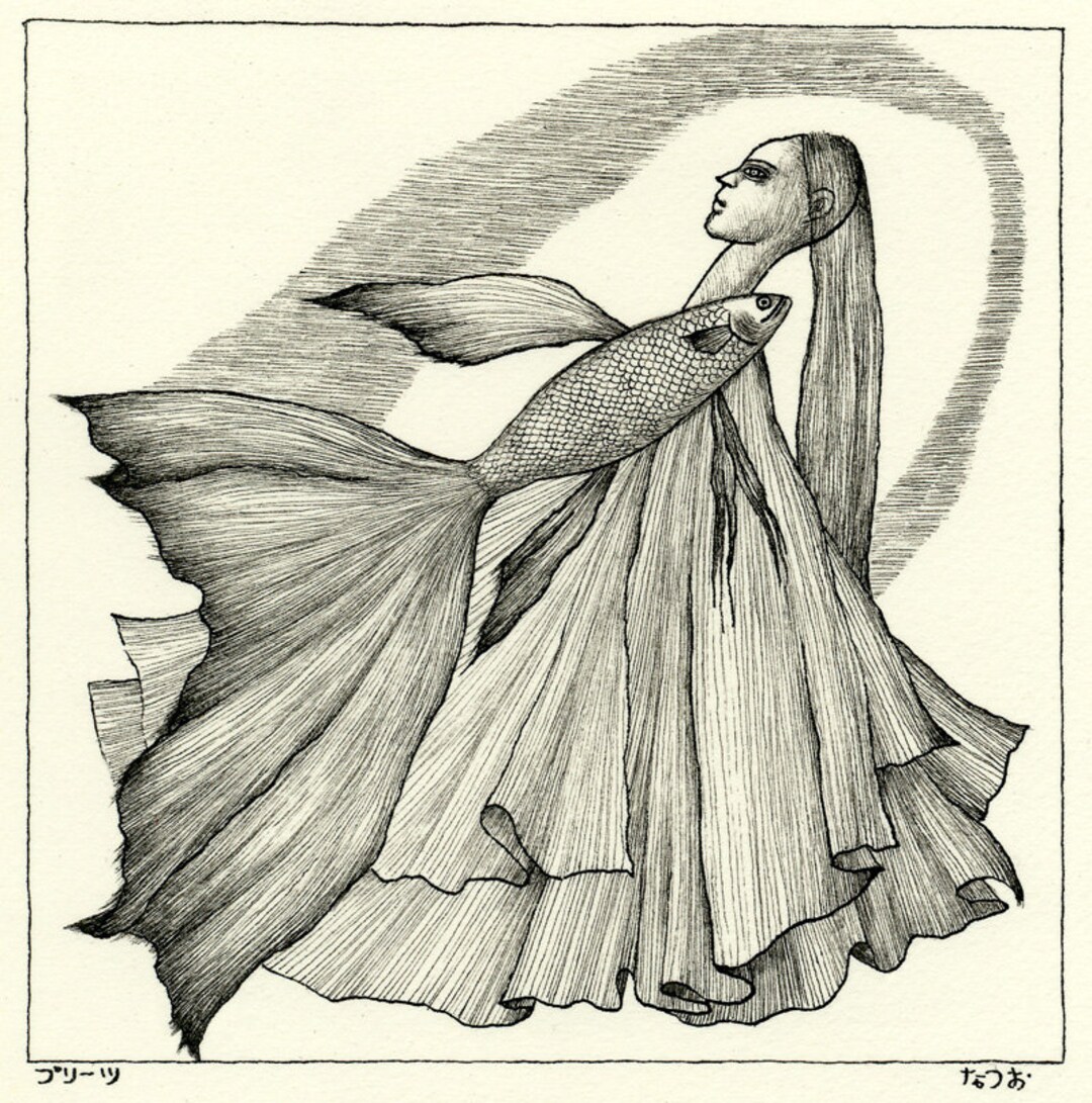 Original Drawing - Pleats - Etsy