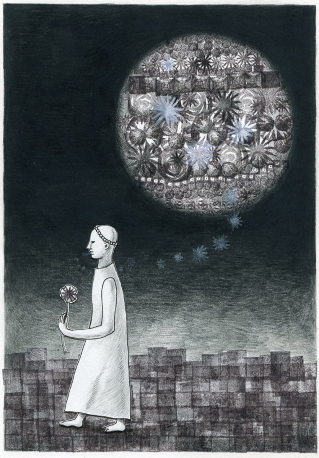 A4 Size - Winter Star 4/50 - Limited Edition Print - Etsy