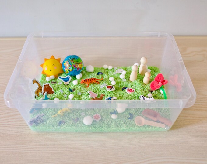 Faith-based Sensory Rice Kit | Christian Montessori Toy | Bible Story ...