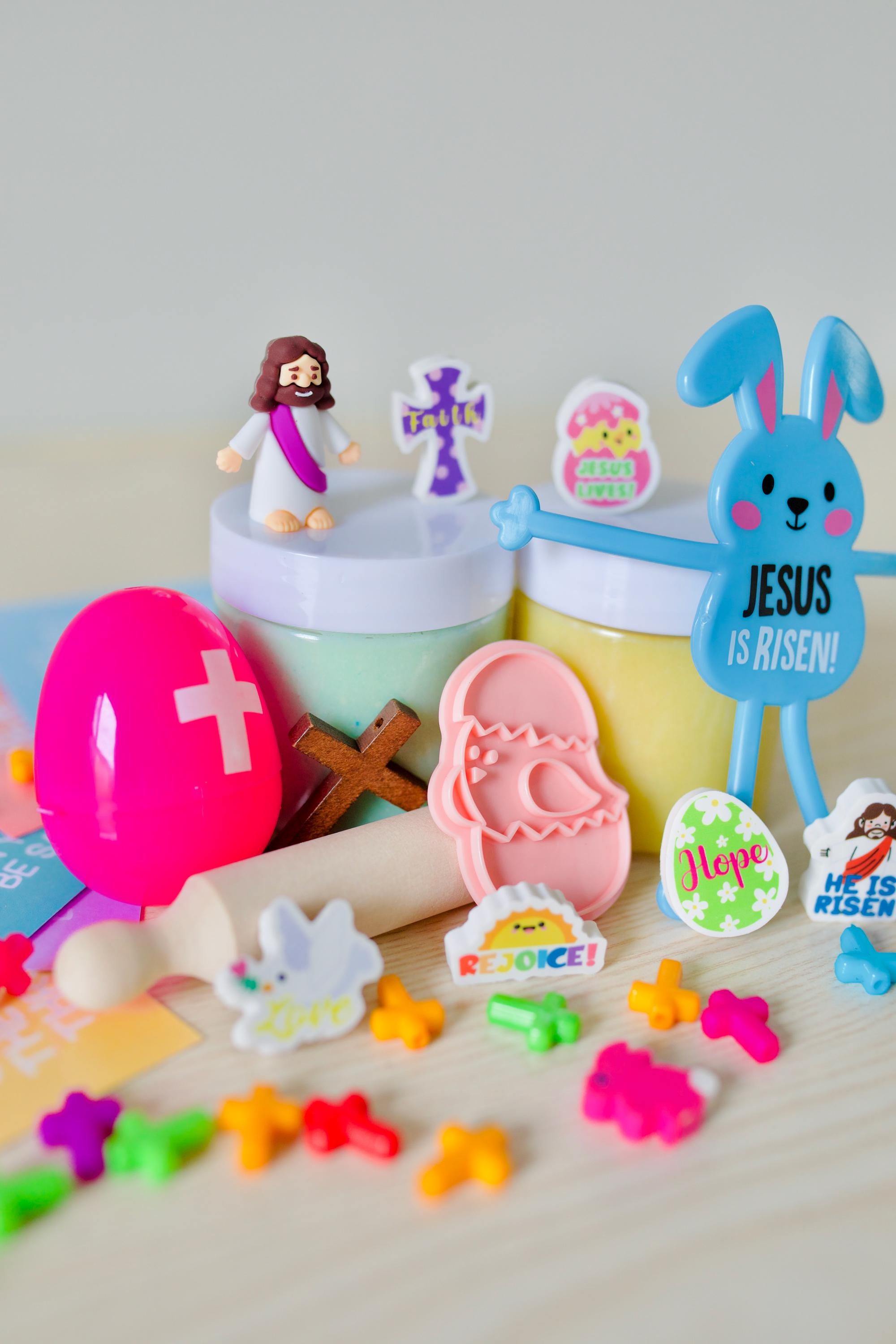 Easter Play Dough Kit | Easter Basket Toy | Faith-based Sensory Play ...