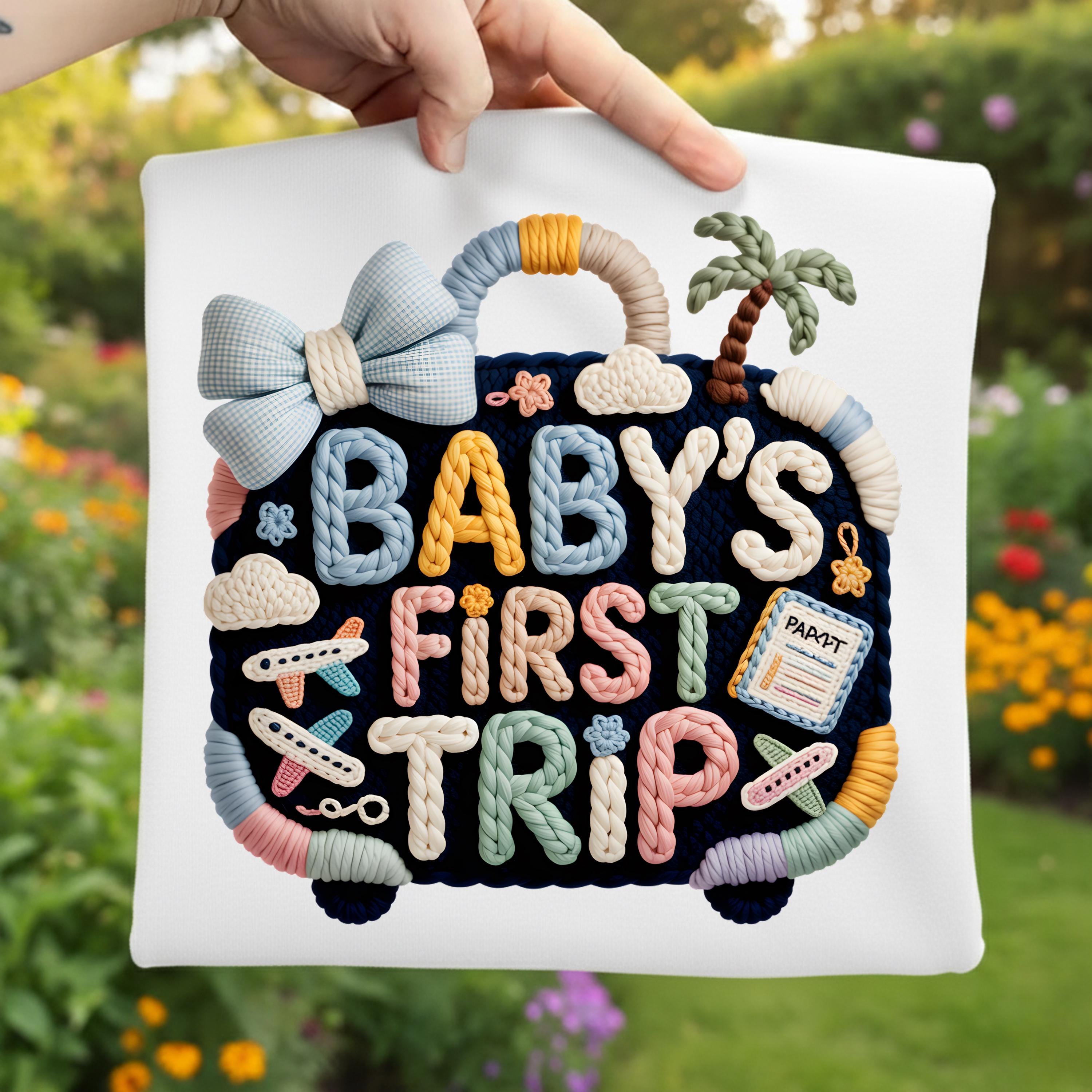 Baby's First Trip PNG, Travel Suitcase Clipart (digital Download) - Etsy