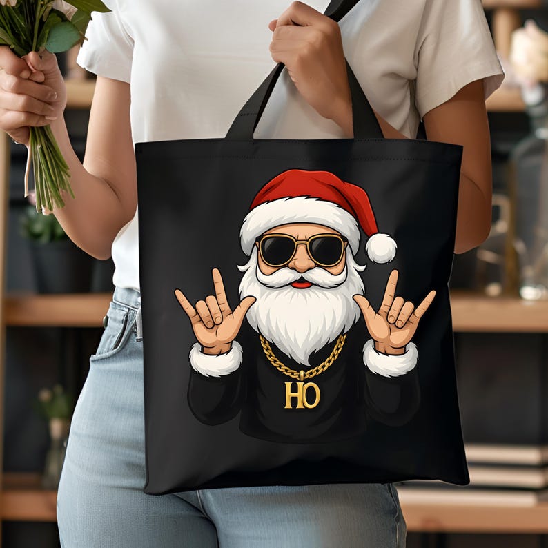 Papá Noel de hip hop PNG, clipart de rock navideño (descarga digital ...