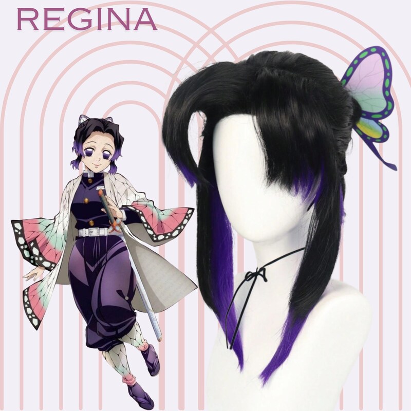 Demon Slayer Shinobu Hair Clips - Etsy