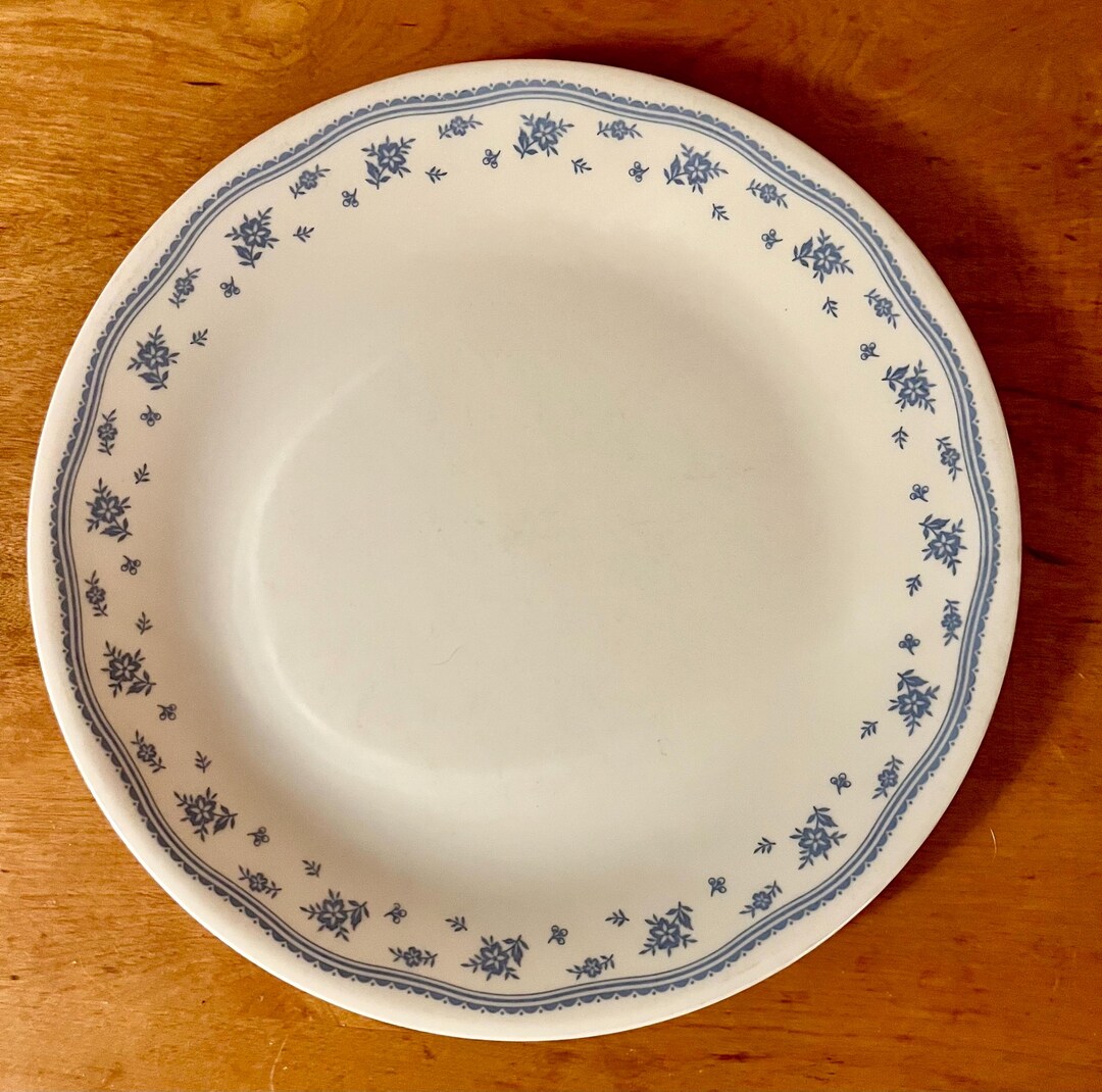 Corelle Morning Blue Dinner Plate | Discontinued Pattern | 10" - Etsy