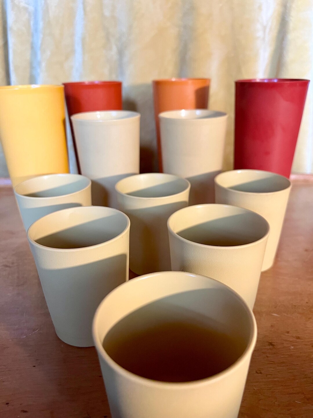 Vintage Tupperware Cup - Lot of 12 - Etsy