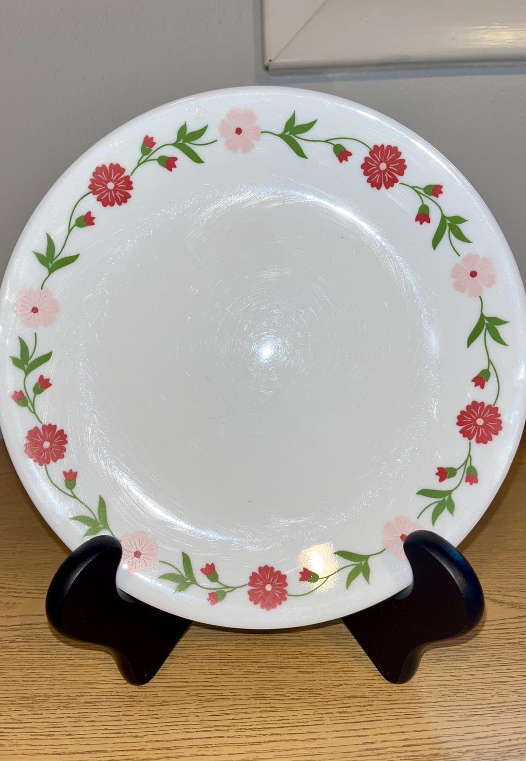 1 Corelle Spring Pink Salad Plate Excellent Condition. - Etsy