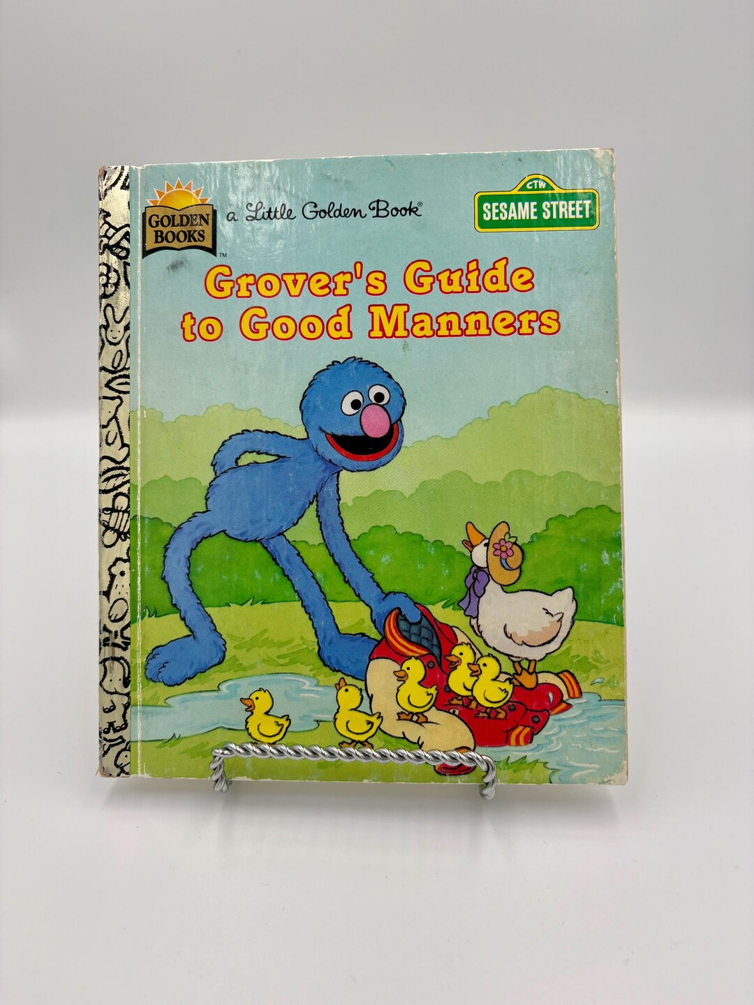 1992 Grover’s Guide to Good Manners – Sesame Street Little Golden Book ...