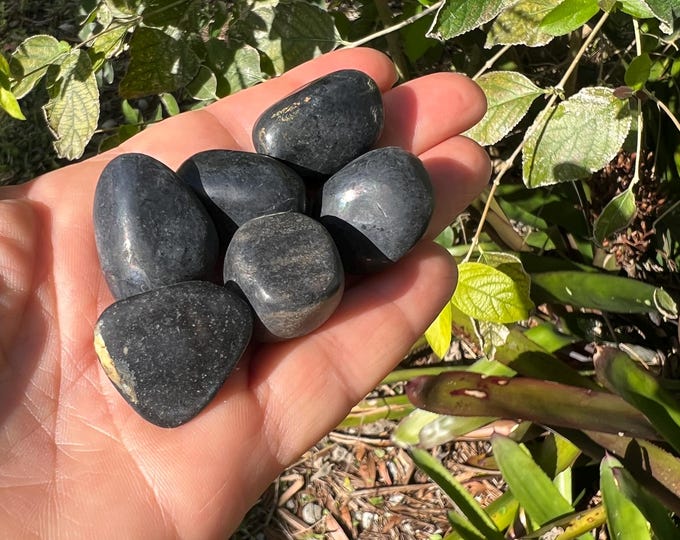 Healer's Gold, Tumbled Healer's Gold, 4 Tumbled Stones - Etsy