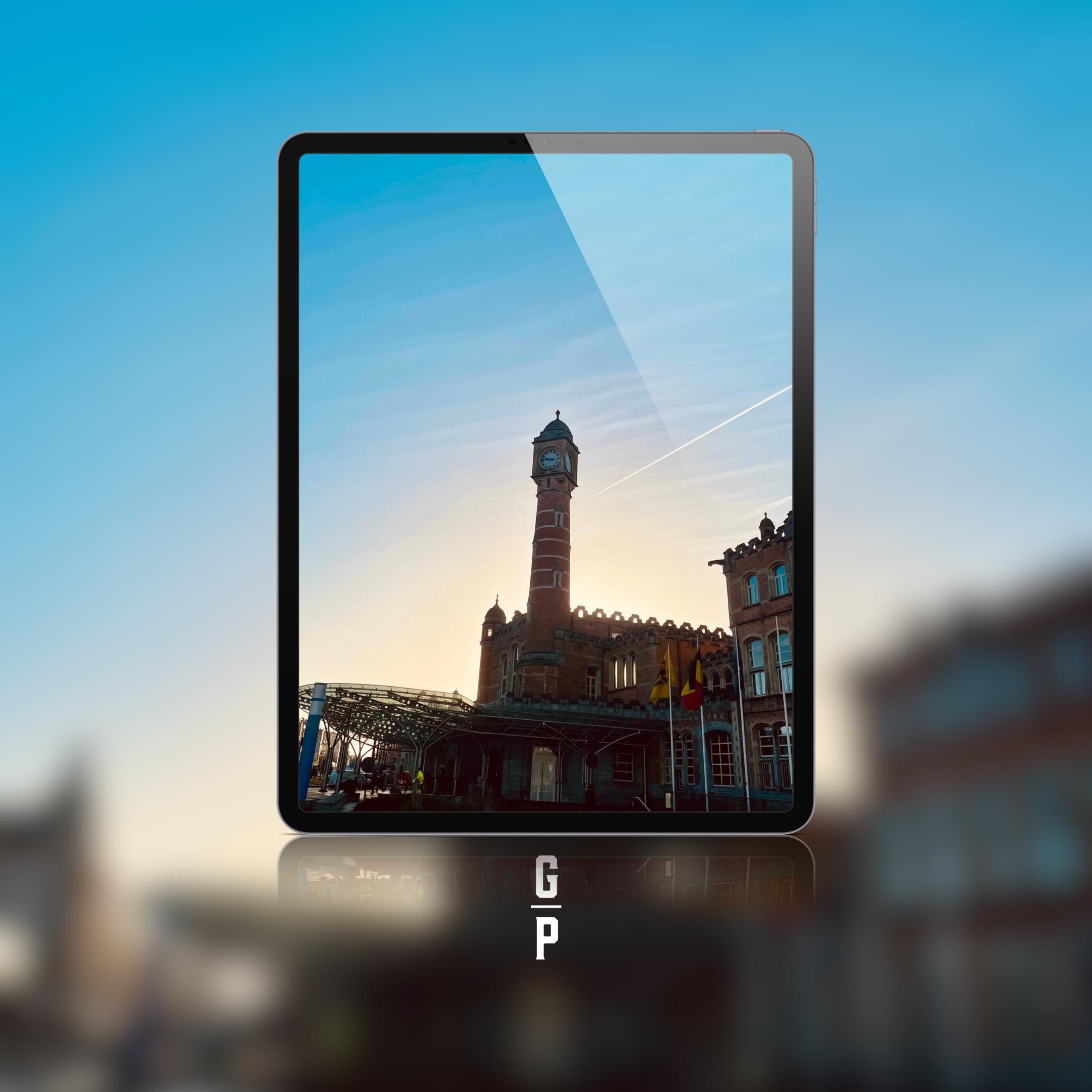 Tower Tablet Wallpaper 4K Ghent Photography - Etsy