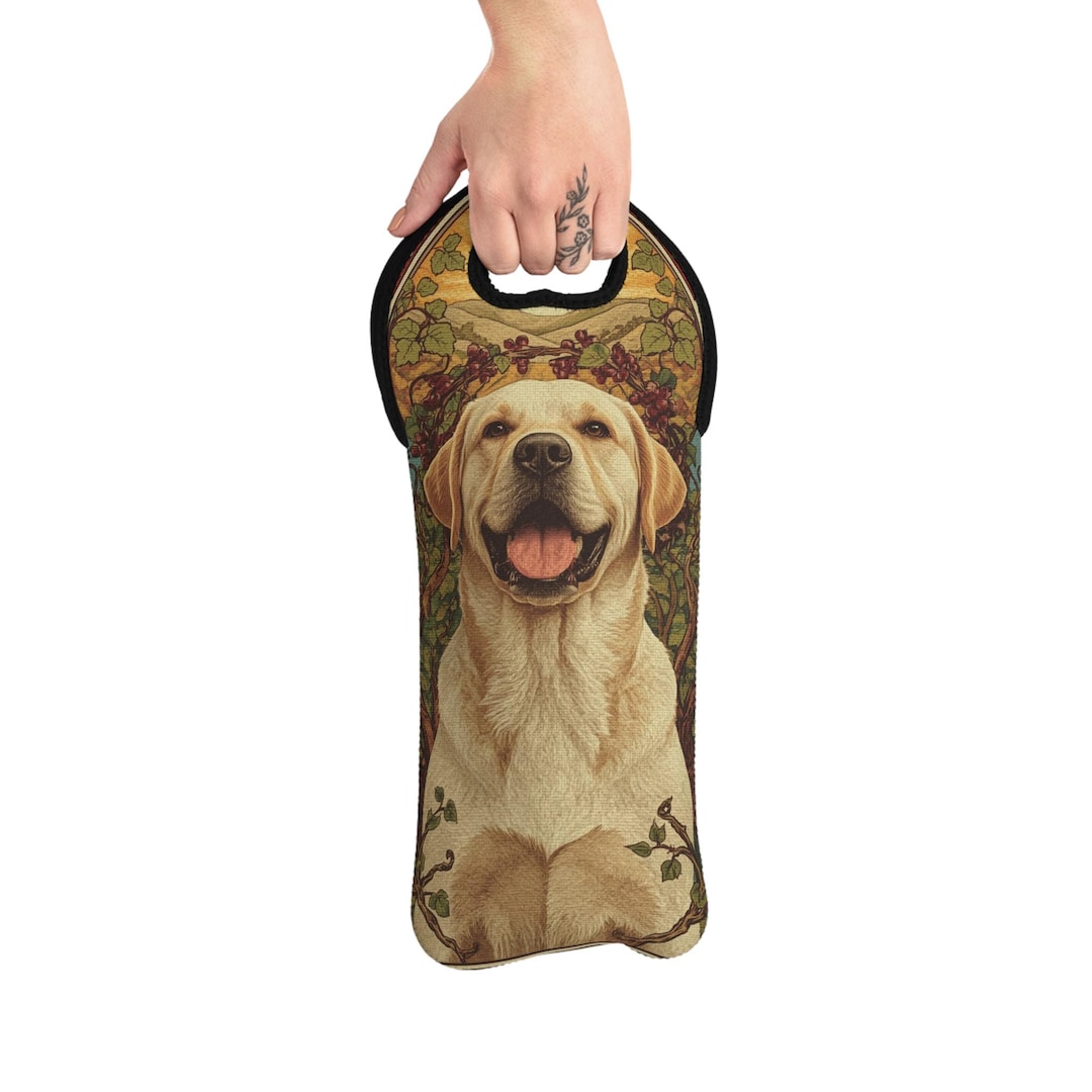 Labrador Wine Guardian of Vineyards Wine Tote Bag - Wine and Dog Lover ...