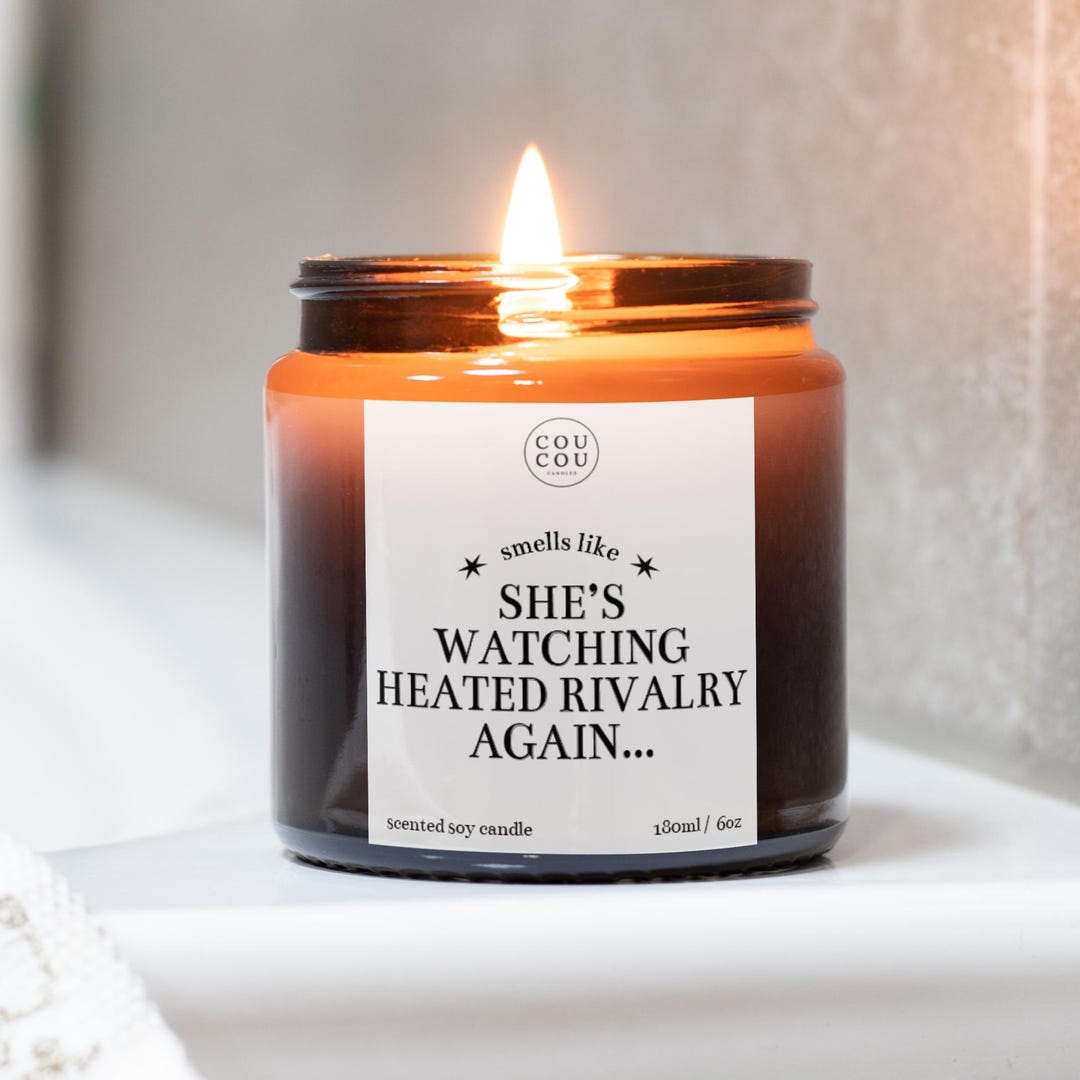 Watching Heated Rivalry Candle, Smells Like Shane, Ilya, Valentines ...