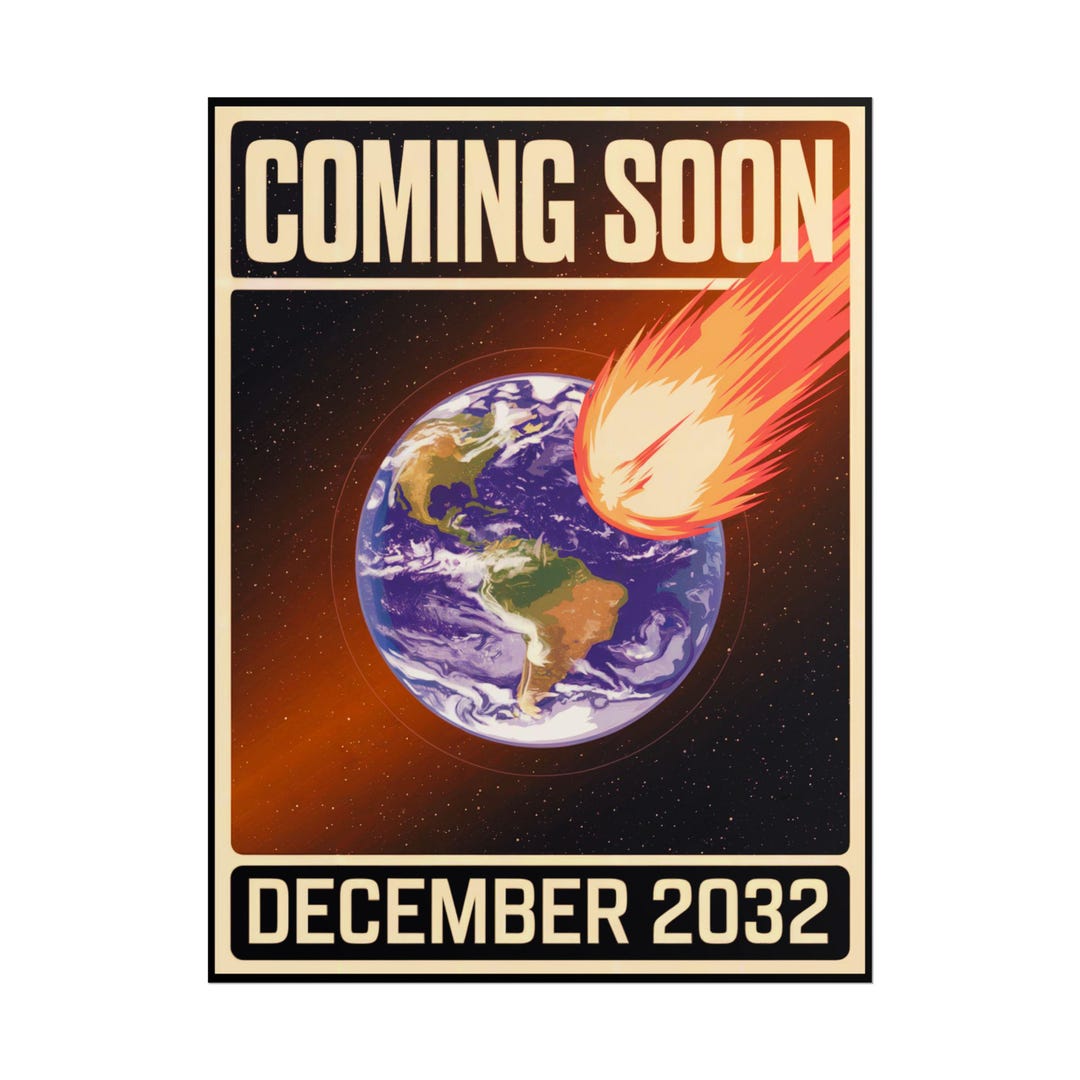 Meteorite Disaster Rolled Posters, Planet Earth Wall Art Prints ...