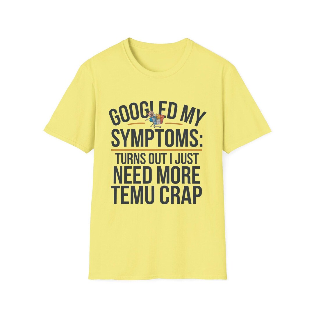 Funny Shopping Shopaholic T-shirt, Humorous Shirt for Retail Therapy ...