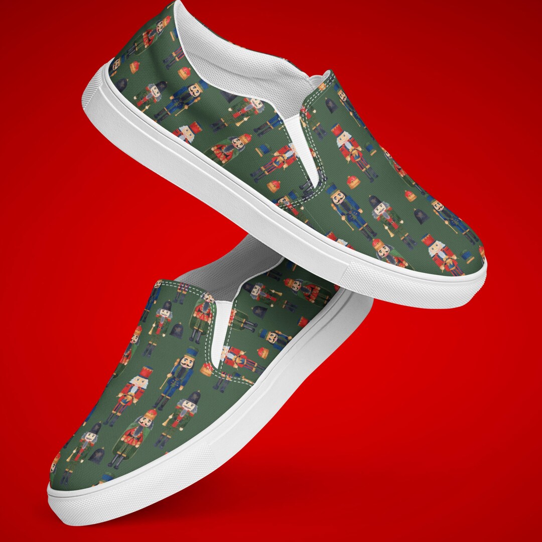 Nutcracker Christmas Shoes - Nutcracker Shoes - Nutcracker Womens Slip ...