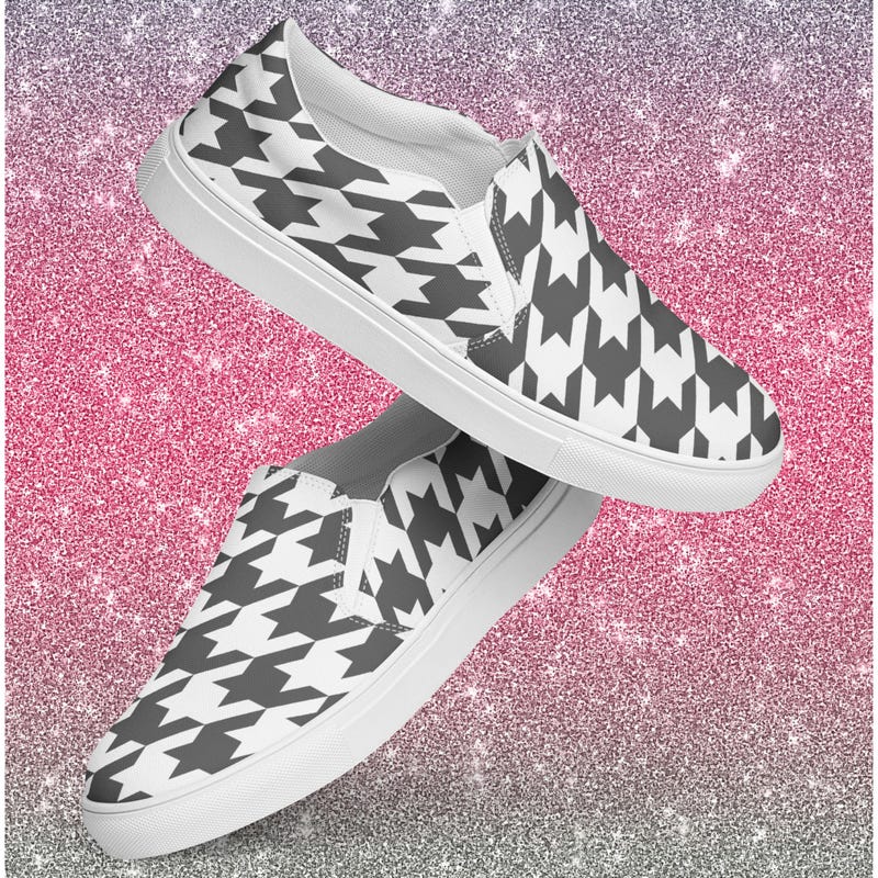 Houndstooth Shoes - Etsy