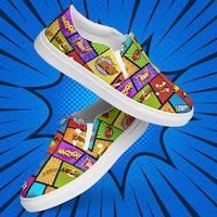 Custom Cartoon Style Shoes - Etsy