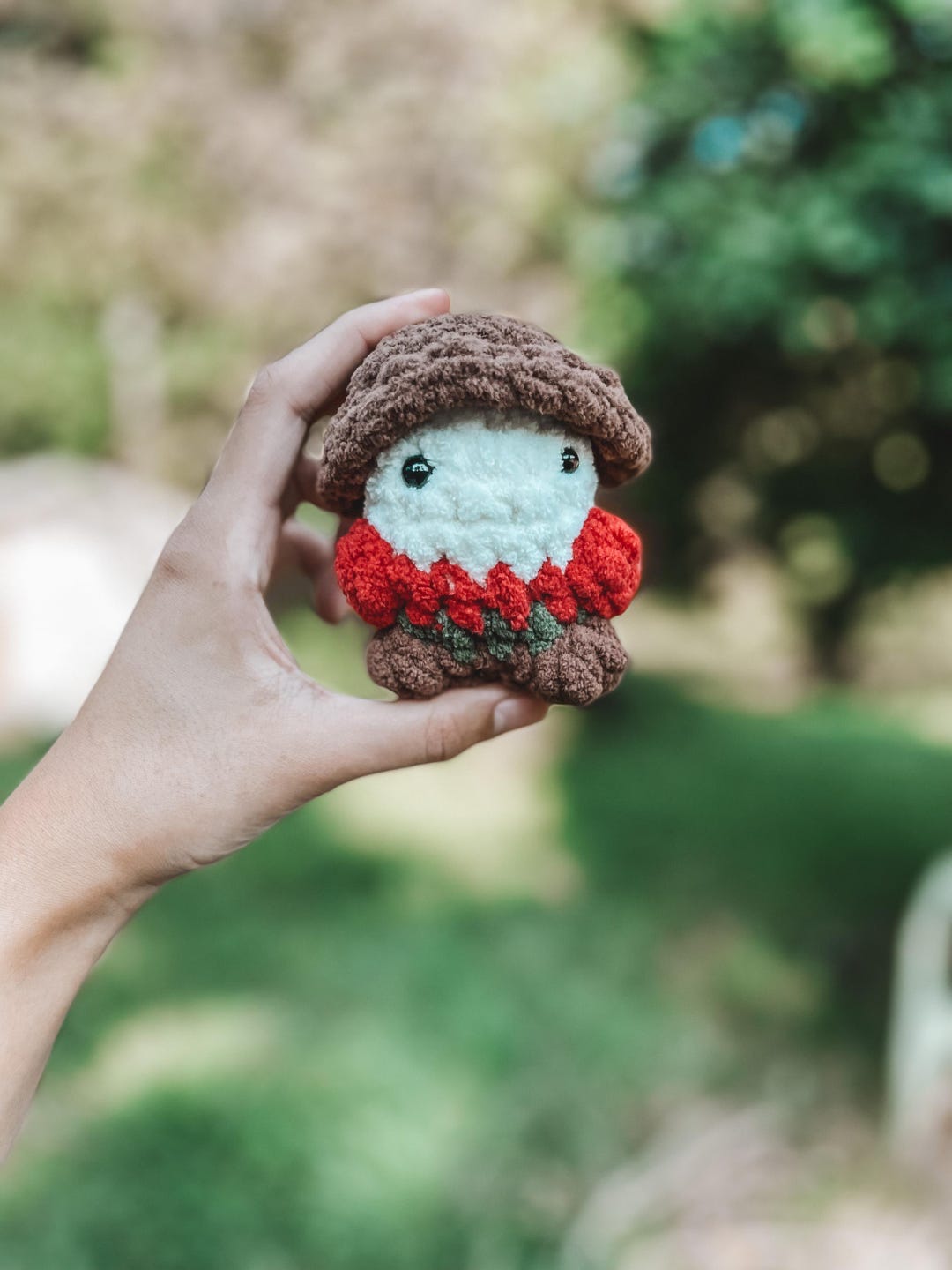 Mini Freddy Krueger Plushie – Handmade Amigurumi - Etsy