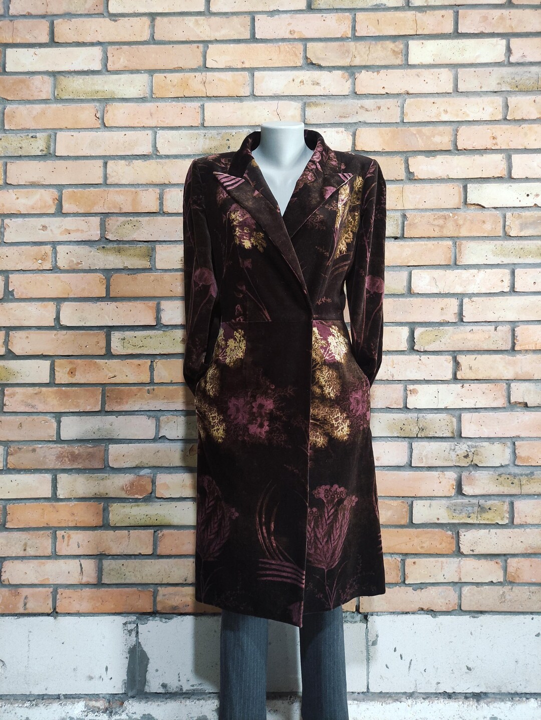 France Kenzo Original Vintage 90s Luxury Brand Raincoat Trench Coat ...