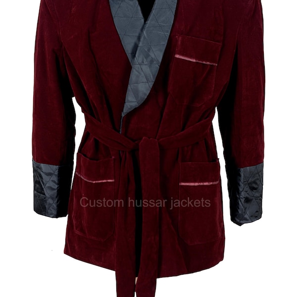 Velvet Smoking Jacket - Etsy