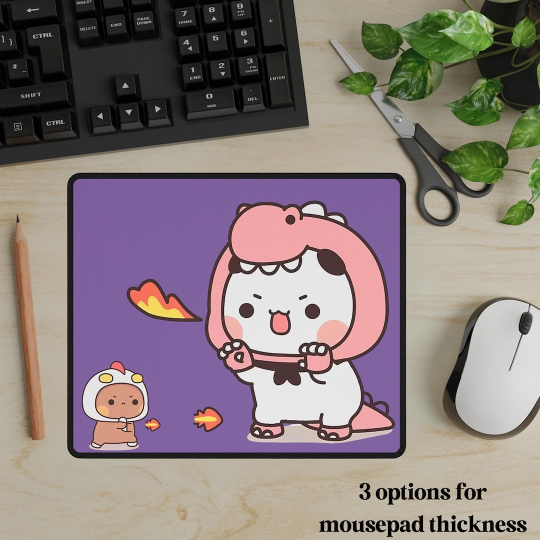 Mouse Pad Anime Bubu Dudu Desk Mat Kawaii Anime Bear Anime Lover Mouse ...