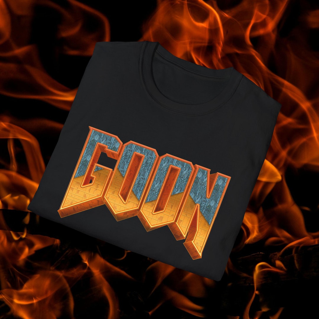 Funny Meme Tshirt, DOOM Parody GOON Joke Shirt, Gift Idea, Humor Top ...