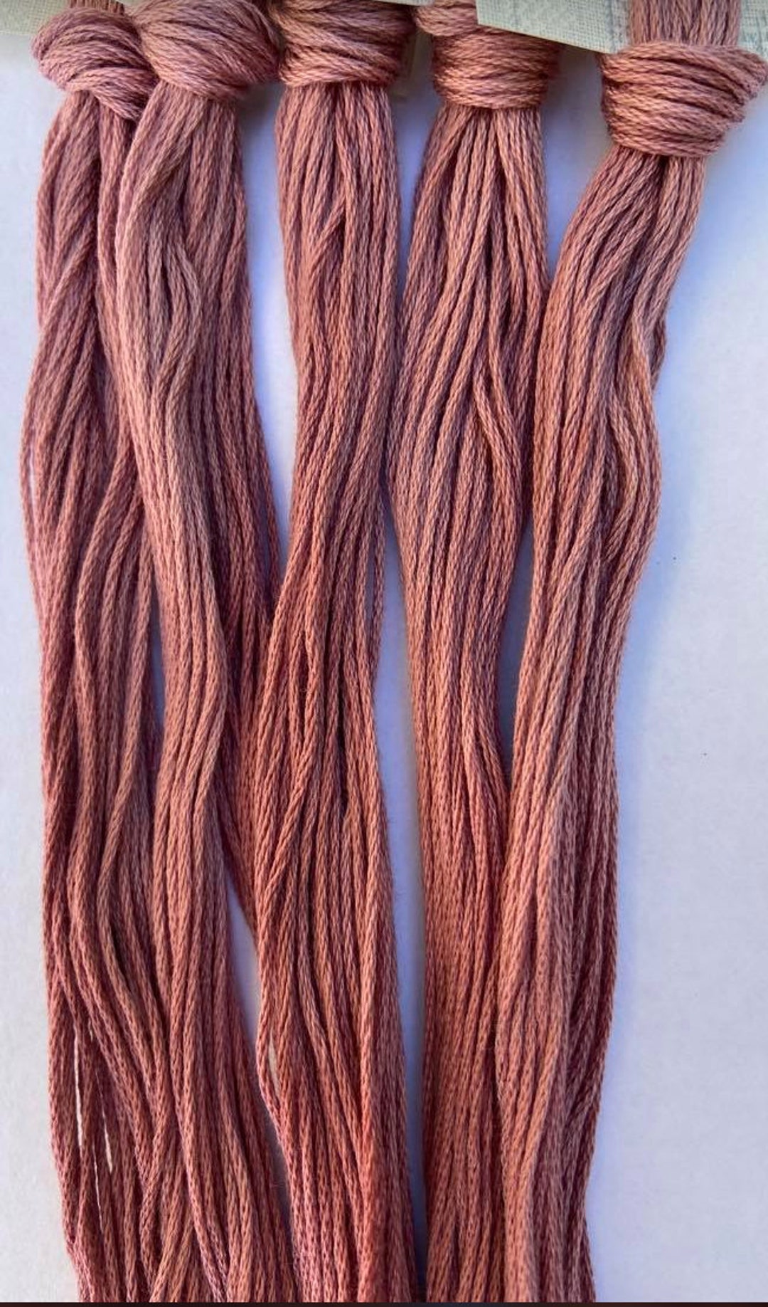 Colour Gems. Rose Anglaise. Over Dyed Thread. Hand Dyed Floss. Indie ...