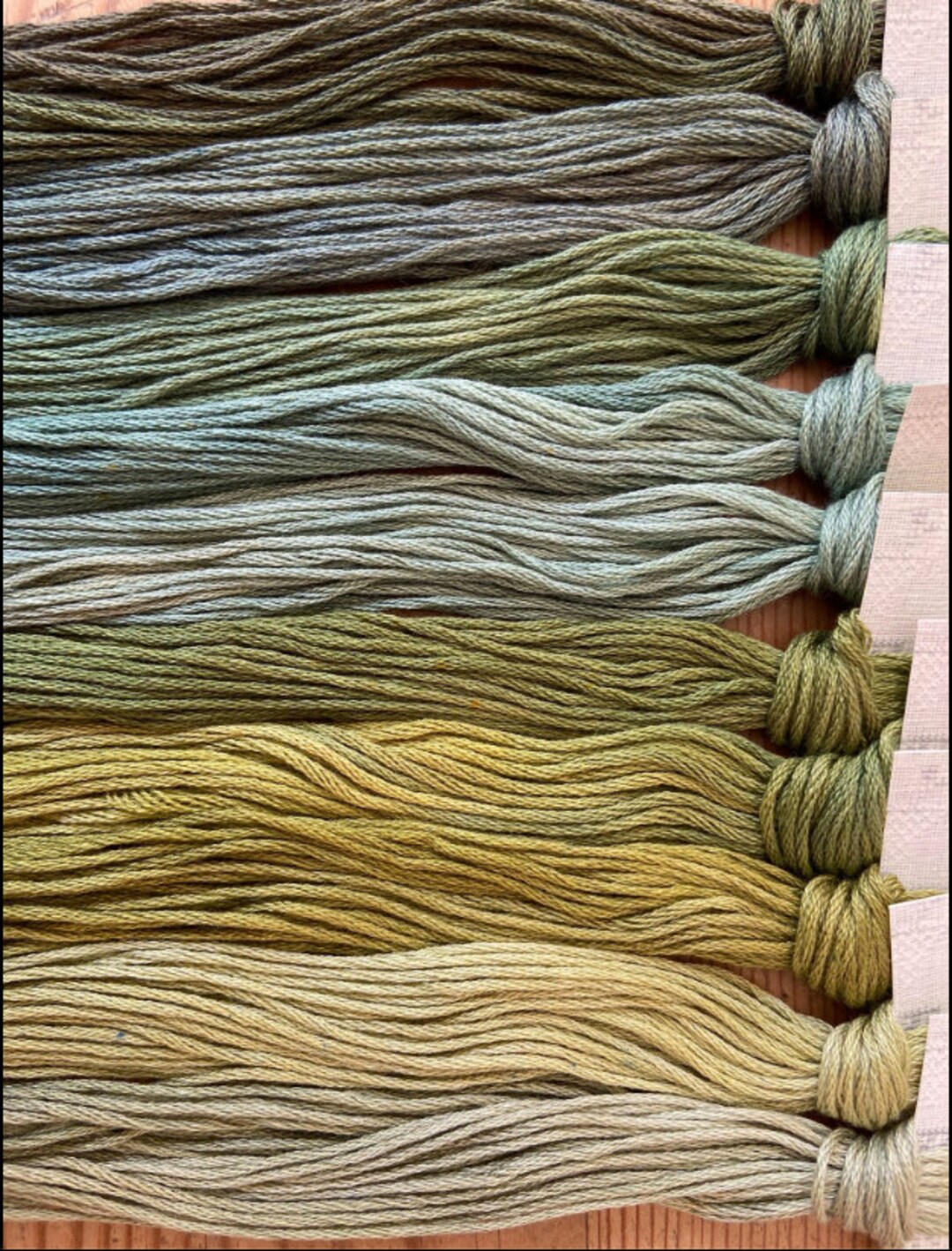 Thread Pack. Vert. Colour Gems. Over Dyed Thread. Hand Dyed Floss ...