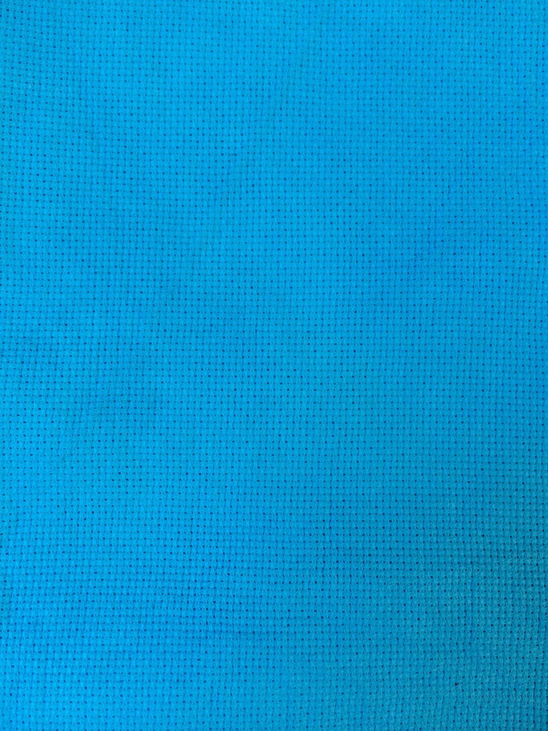 Hand Dyed Aida Fabric - 20 Count Turquoise Blue - Etsy