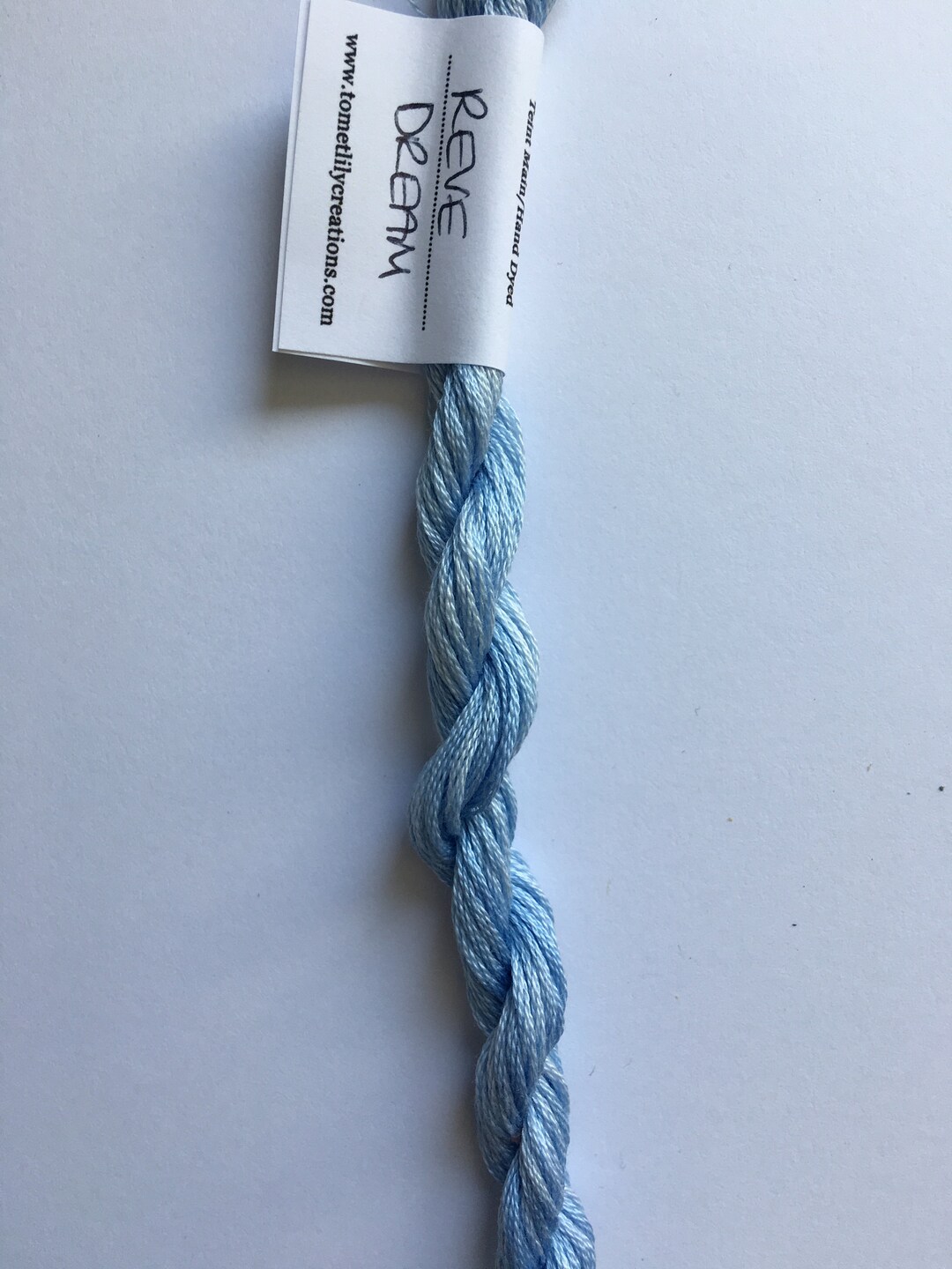NEW! Colour Gems Thread. DREAM. Over Dyed Thread. Hand Dyed Floss ...