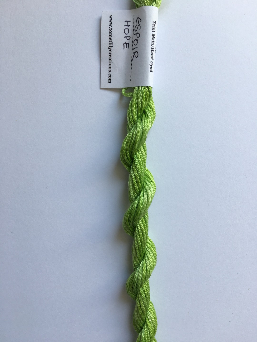 NEW! Colour Gems Thread. HOPE. Over Dyed Thread. Hand Dyed Floss. Indie ...